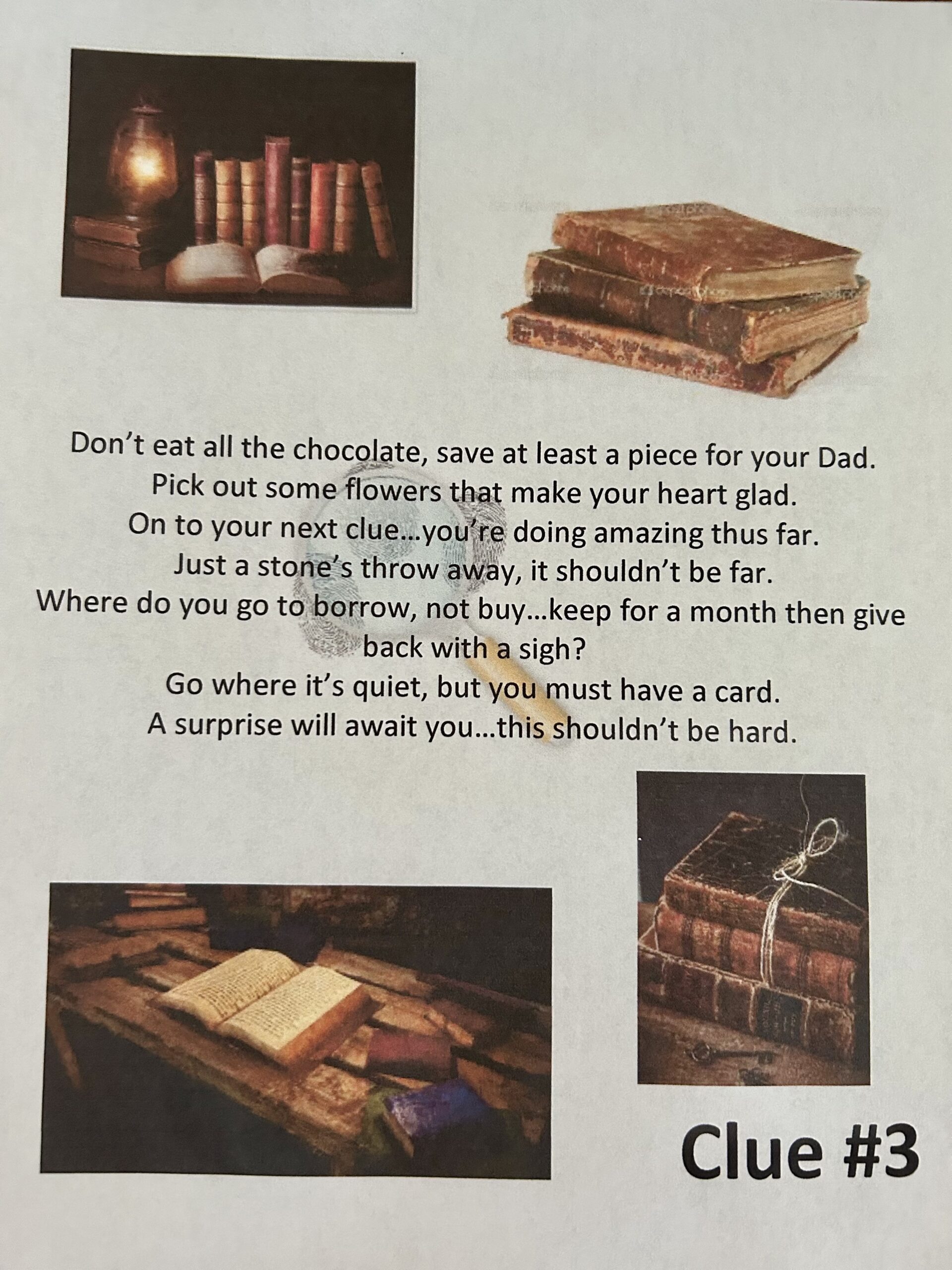 Treasure Hunt Through The City - Seasoned with Joy